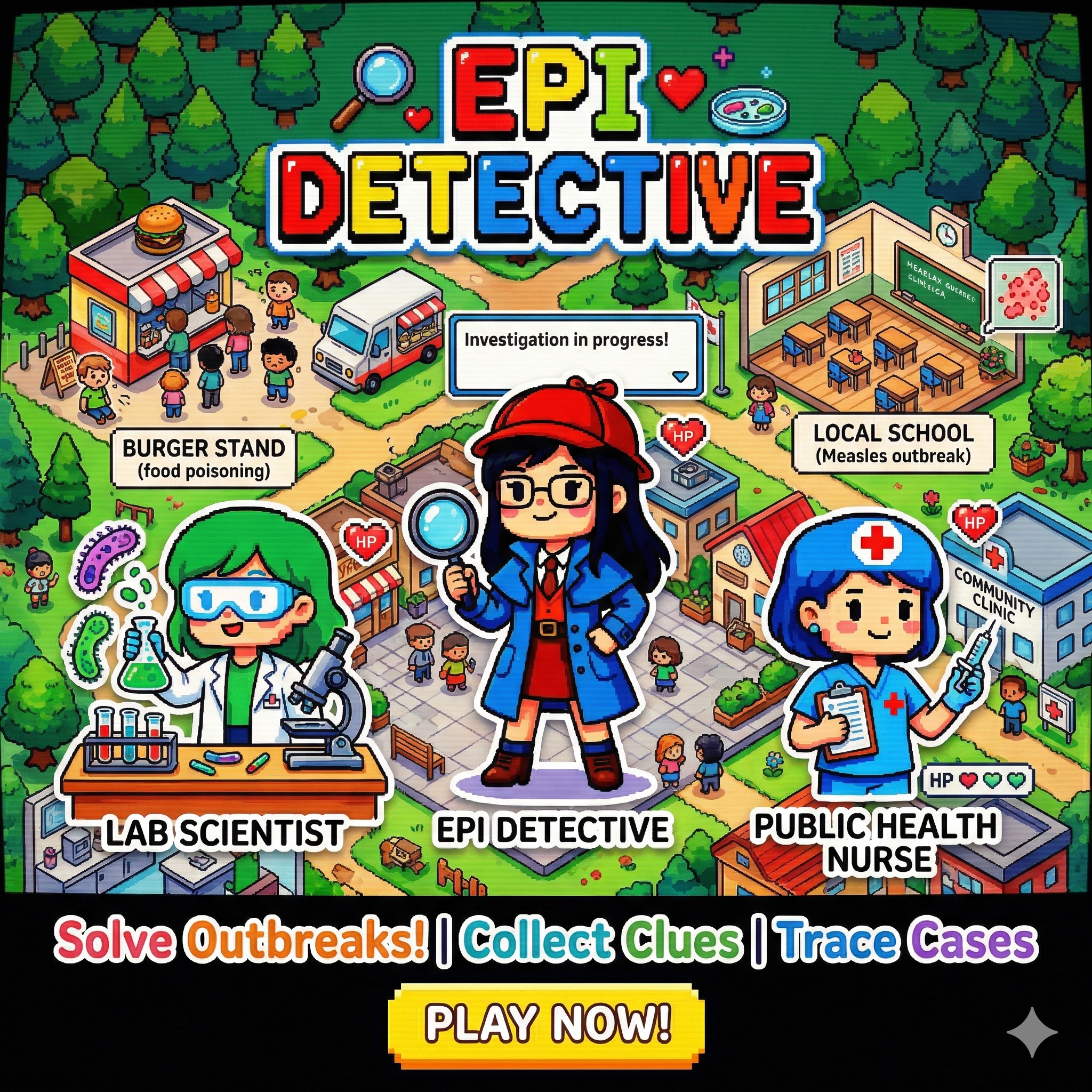 EPI DETECTIVE — Disease Investigation RPG